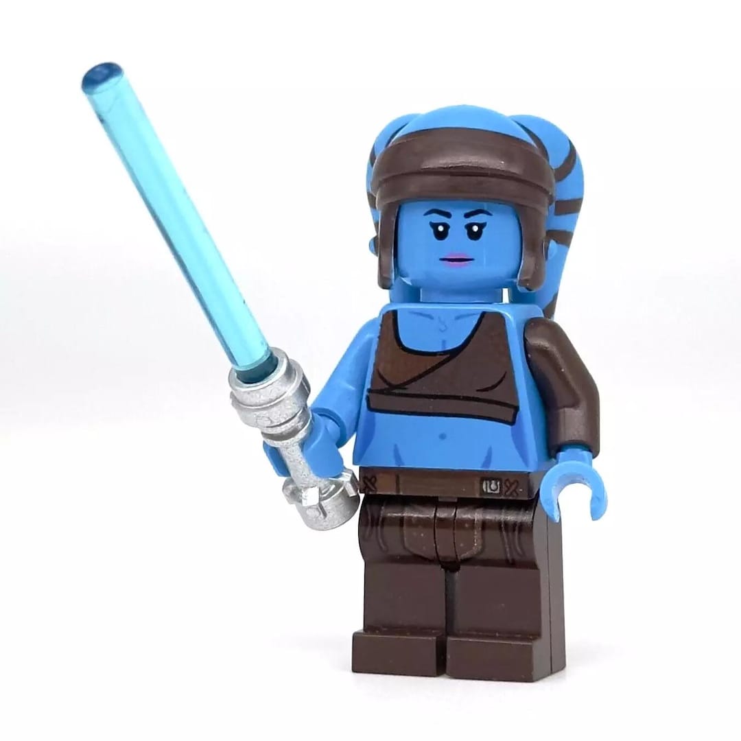 Lego Star Wars Aayla Secura Jedi Knight Minifigure Sw0833 - Etsy