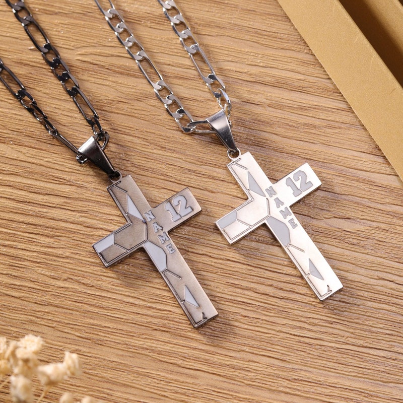Boys Cross Necklace - Etsy