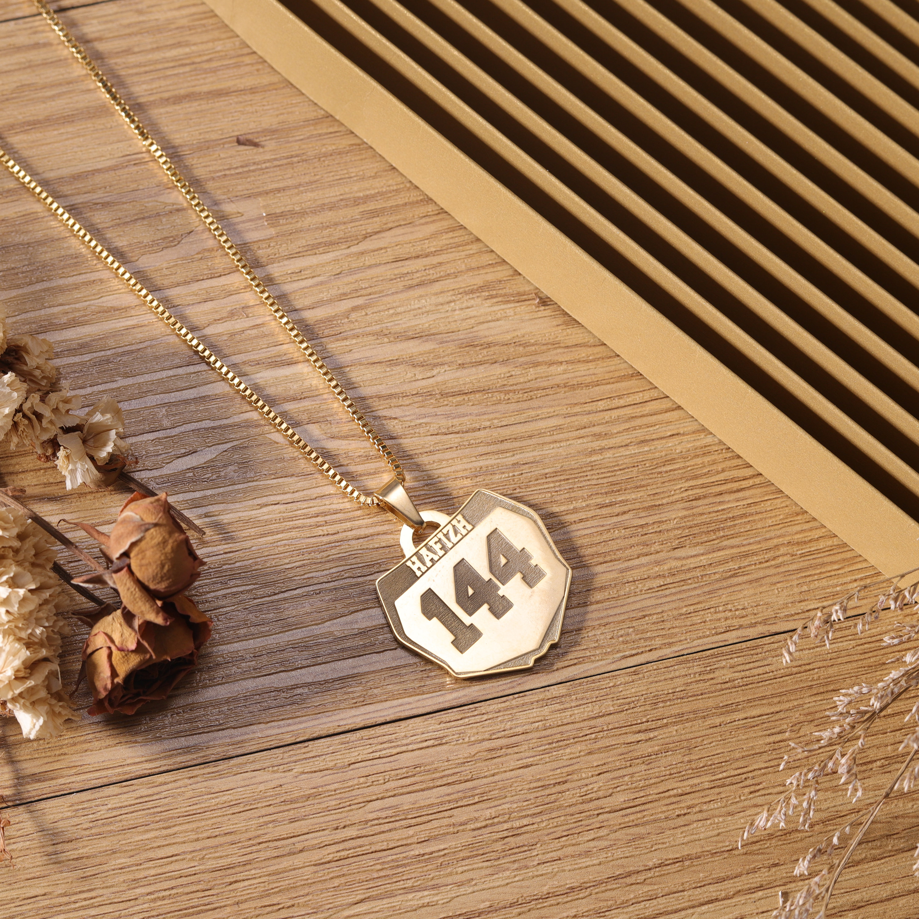 Custom Dirt Bike Number Plate Necklace With Name, Personalized Dog Tag ...
