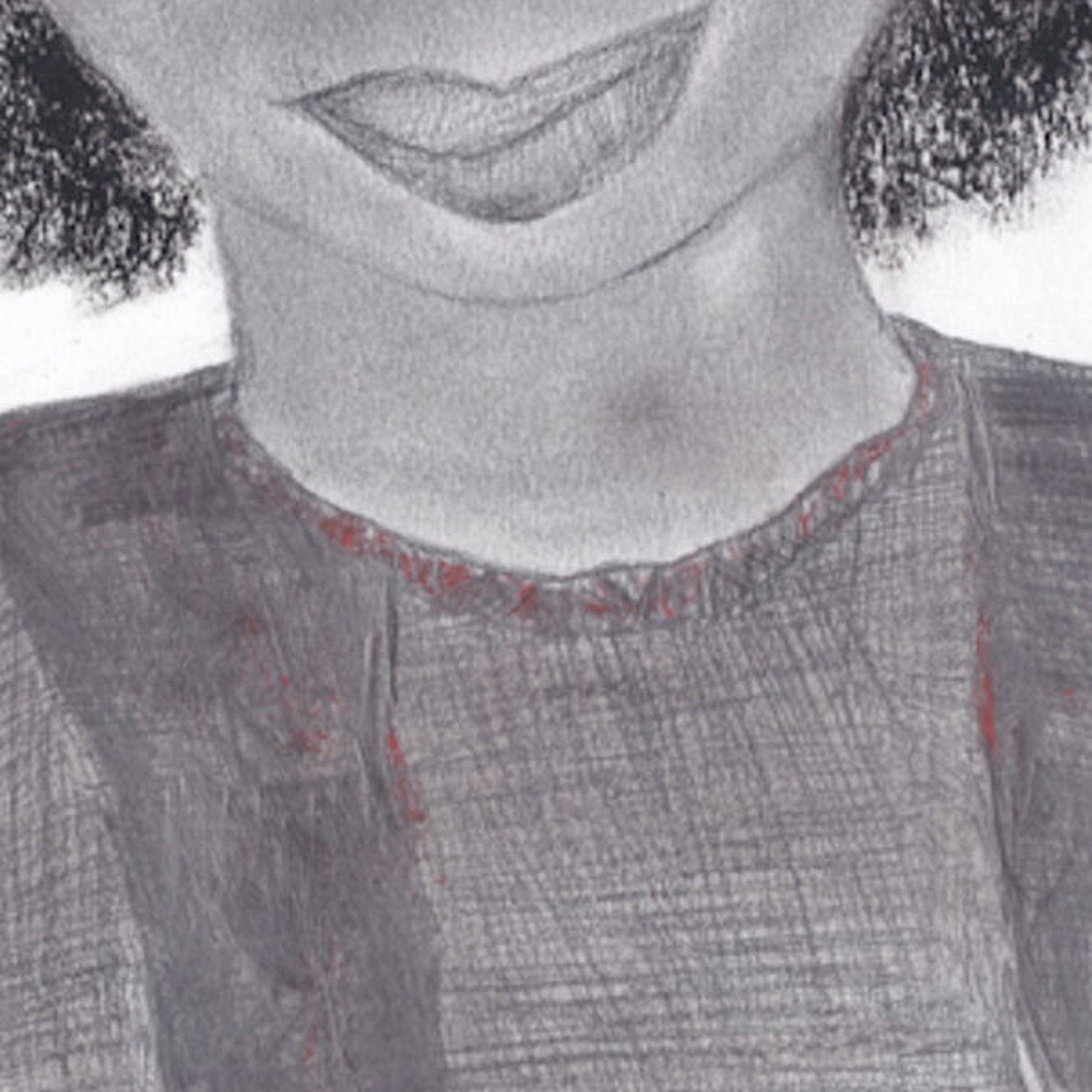 Wall Print for Framing Art Print Hand Drawn Portrait Charcoal Sketch ...