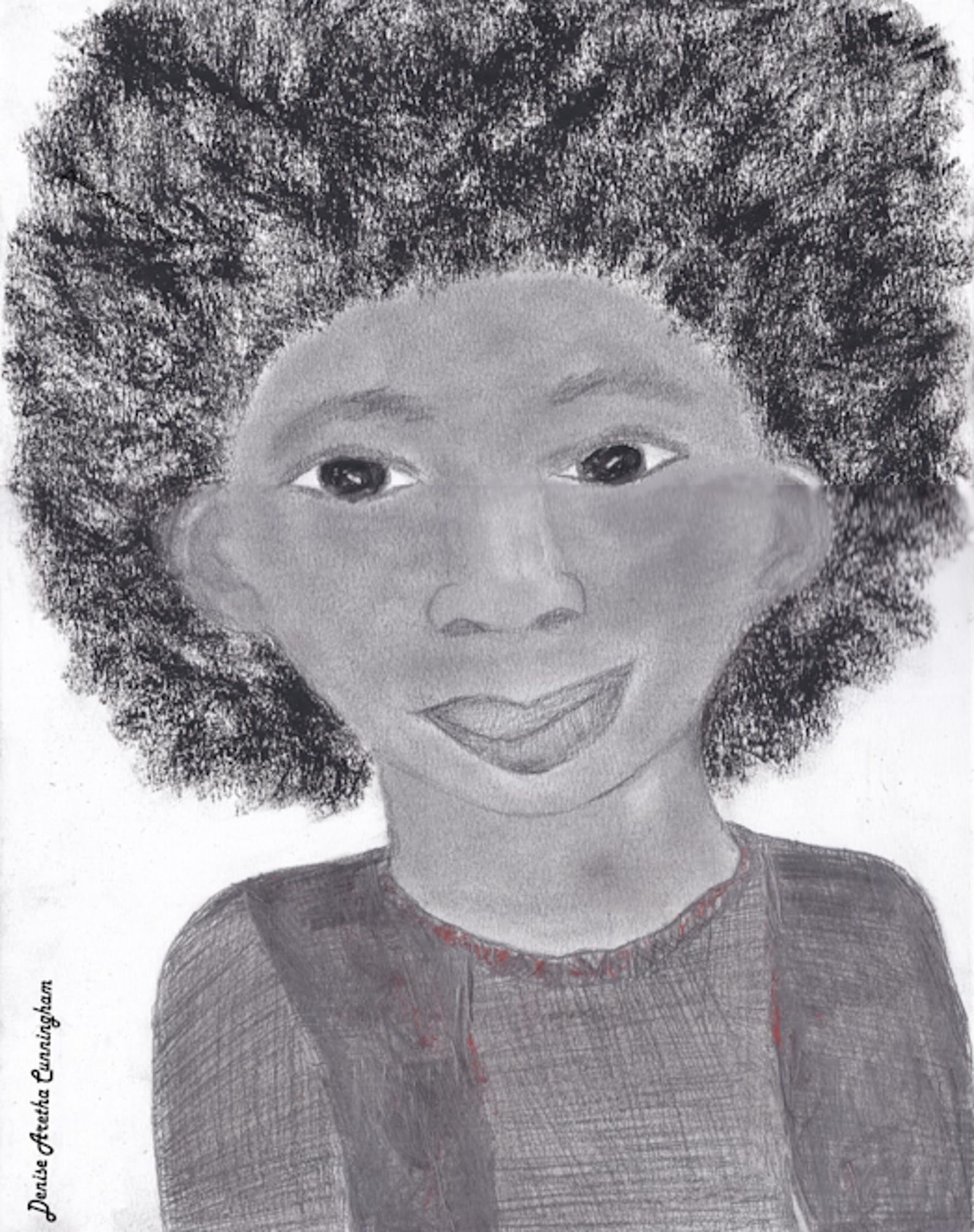 Wall Print for Framing Art Print Hand Drawn Portrait Charcoal Sketch ...