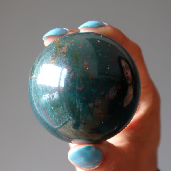 Bloodstone Sphere - Etsy