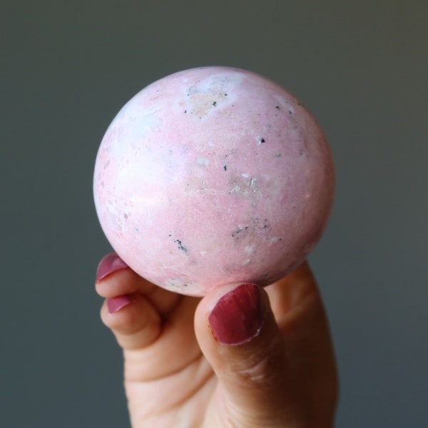 Pink Crystal Sphere - Etsy
