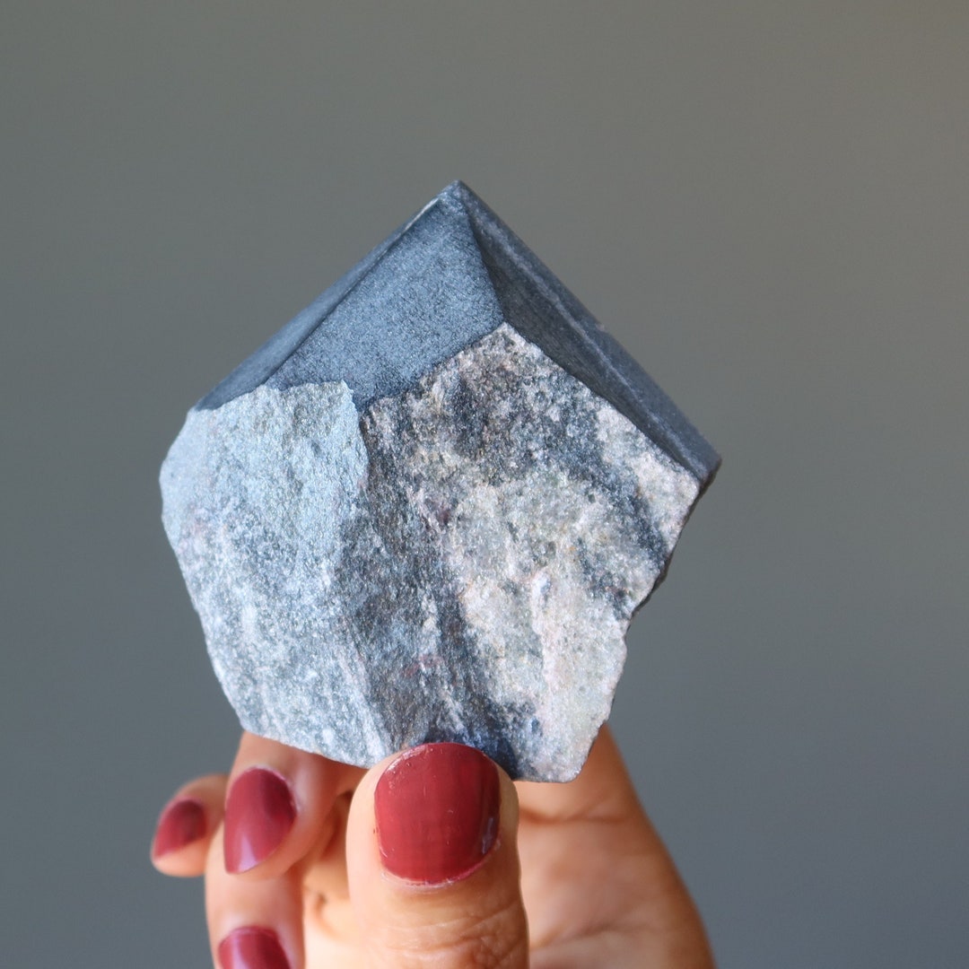 Hematite Tower Point Stone Calling All My Guardian Protectors - Etsy