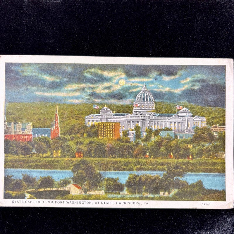 Harrisburg Pa Postcard - Etsy