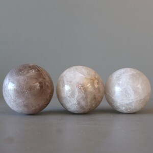 Smoky Quartz Sphere Whispering Ghost Crystal Ball - Etsy