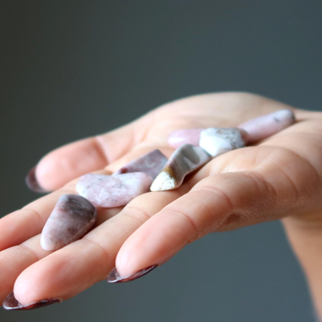 Mozarkite Tumbled Stone Kindness Crystal Pink Chert - Etsy