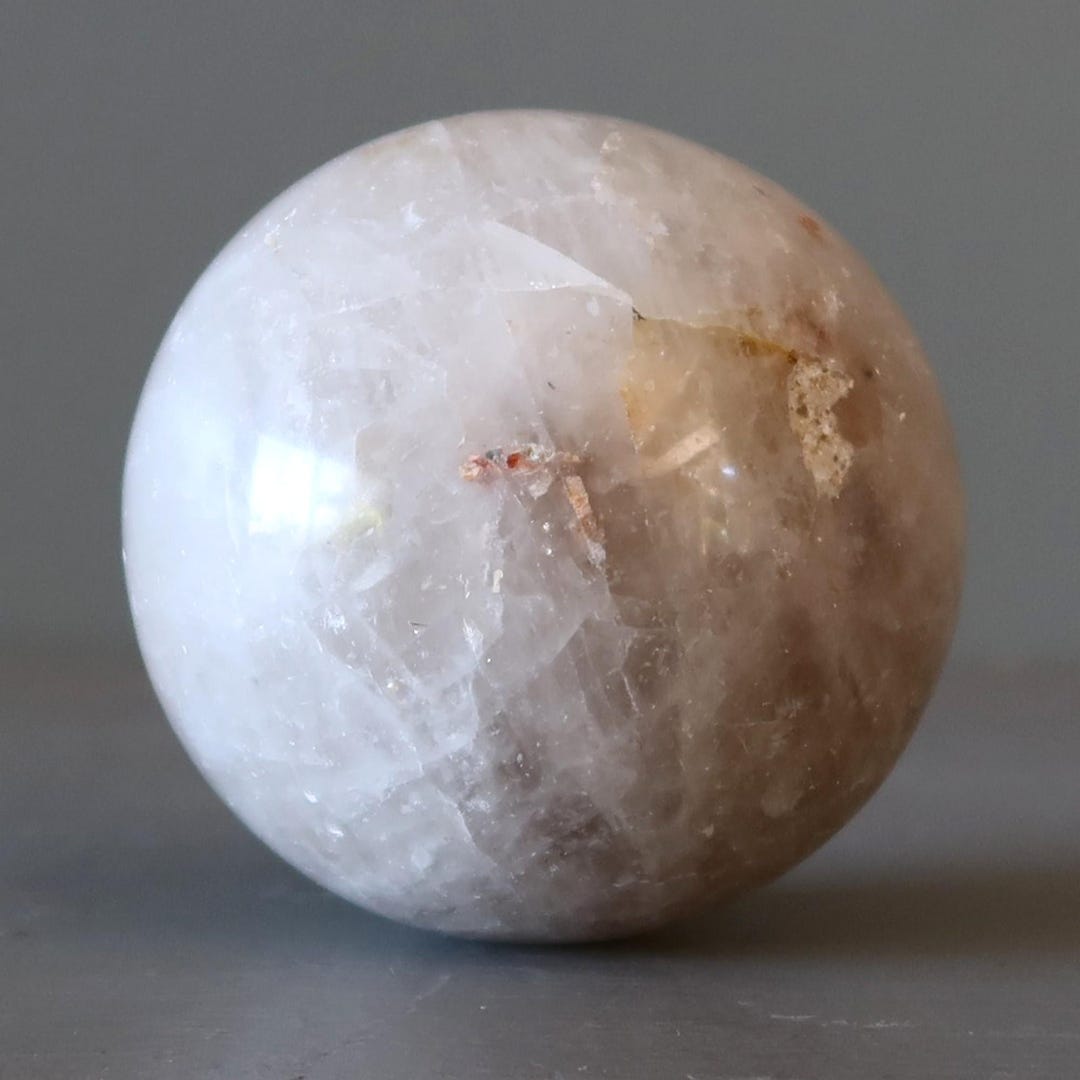 Smoky Quartz Sphere Whispering Ghost Crystal Ball - Etsy