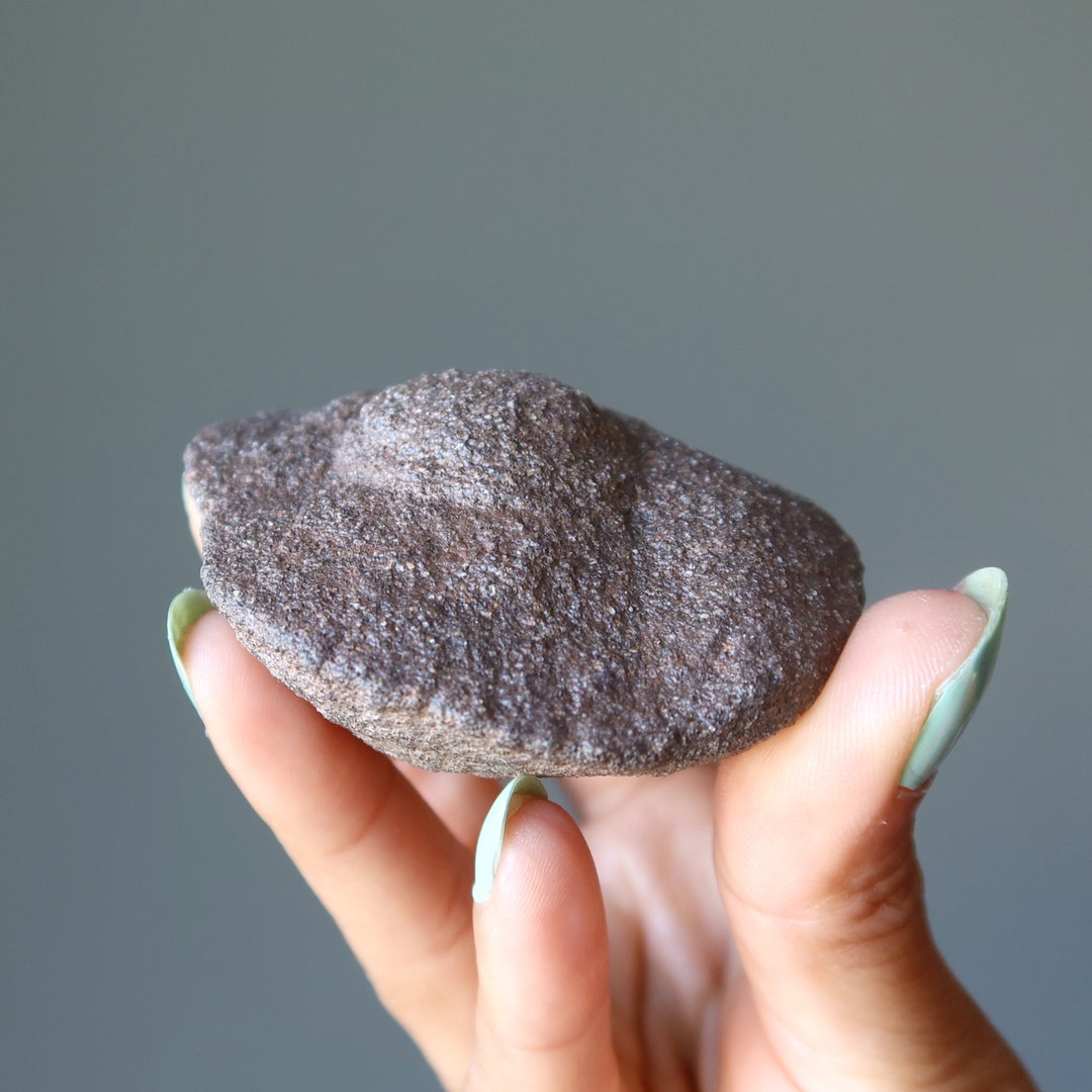 Moqui Marble Alien on Earth UFO Spaceship Shaman Stone - Etsy