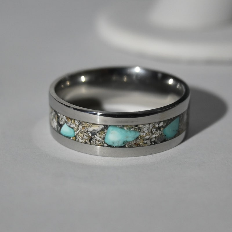 Peridot Amethyst Inlay Ring - Etsy