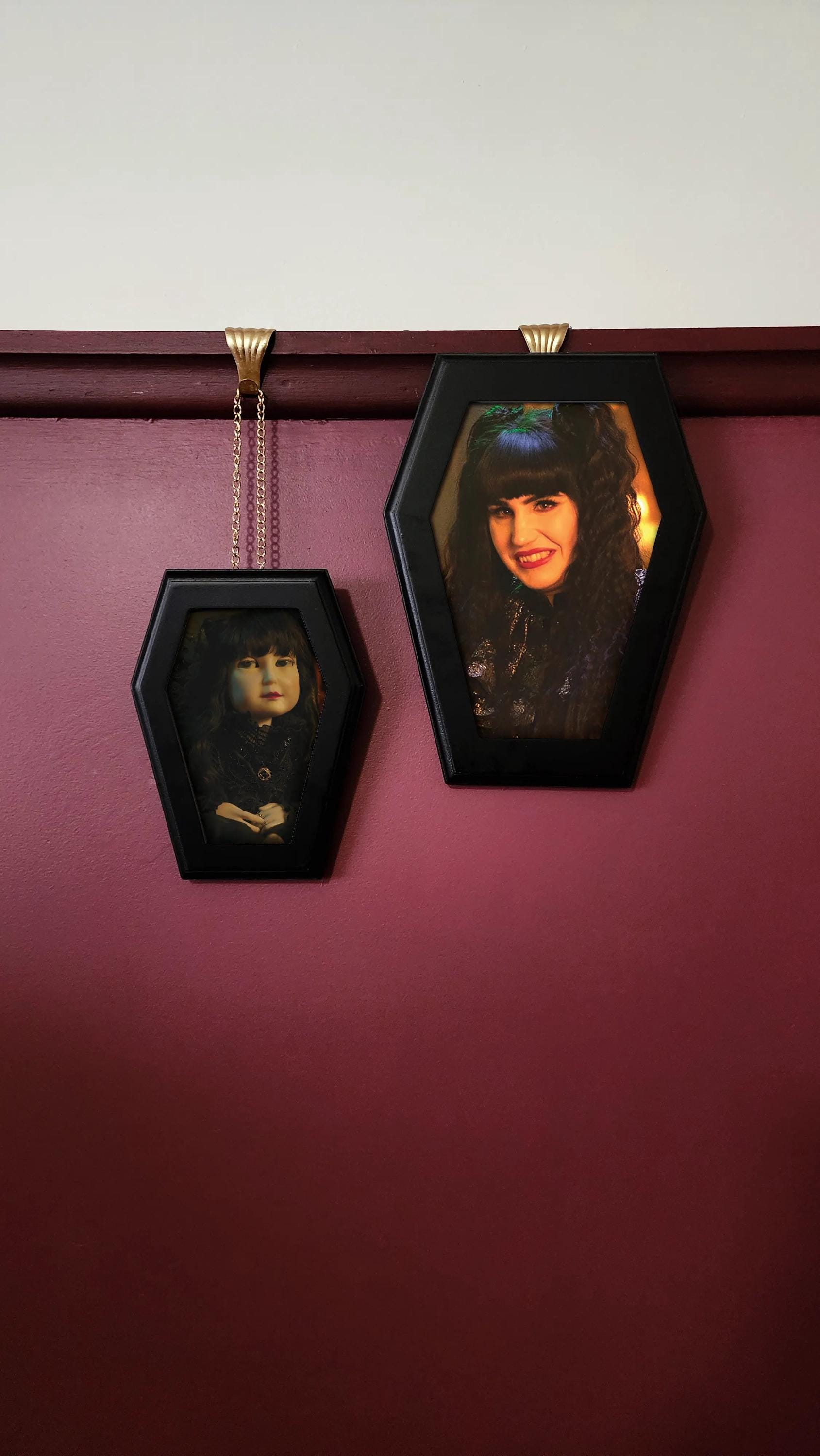 Memoriam Coffin Shaped Wooden Photo Frames - Etsy