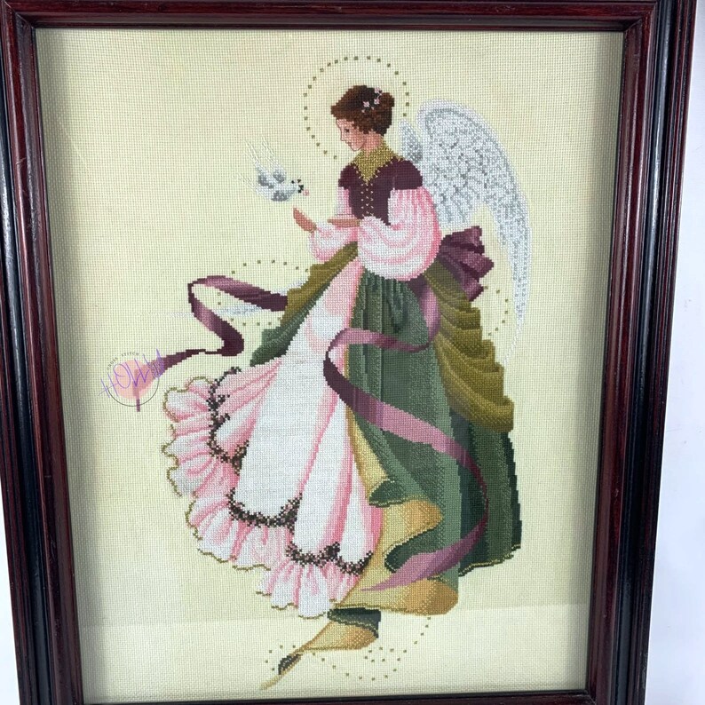 PDF + SAGA Digital Cross Stitch Pattern Angel of Grace Cross Stitch ...