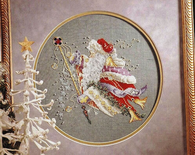 PDF + SAGA Digital Cross Stitch Pattern Lady Winter Alternative Version ...