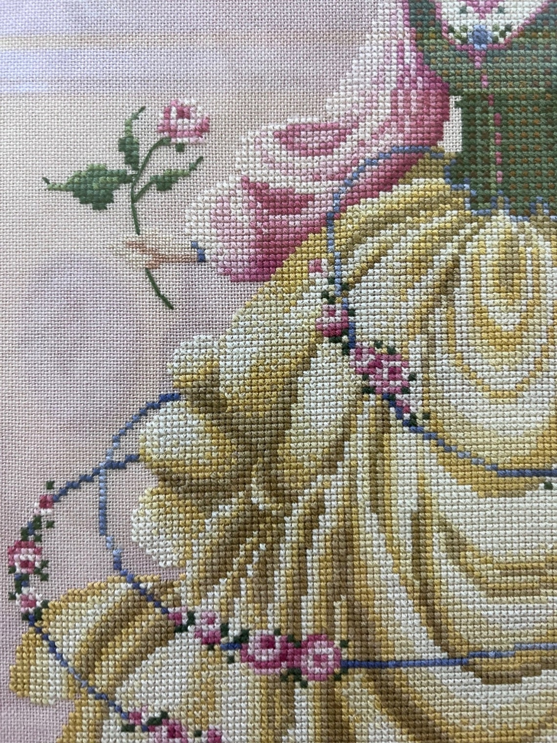 PDF + SAGA Digital Cross Stitch Pattern Dance of the Roses Lady Miss ...