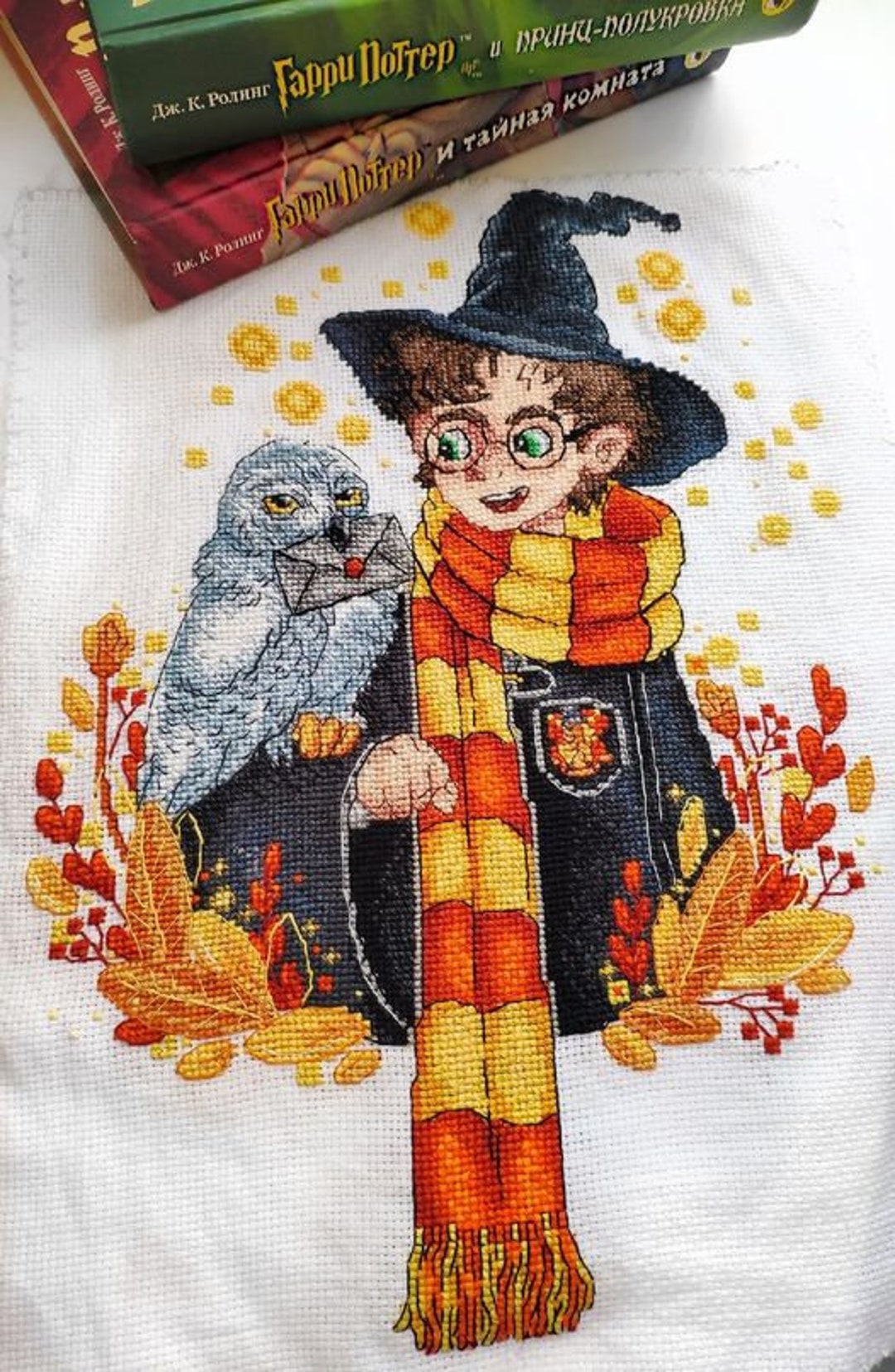 PDF XSD for SAGA Digital Cross Stitch Pattern Harry Wizard Cross Stitch ...