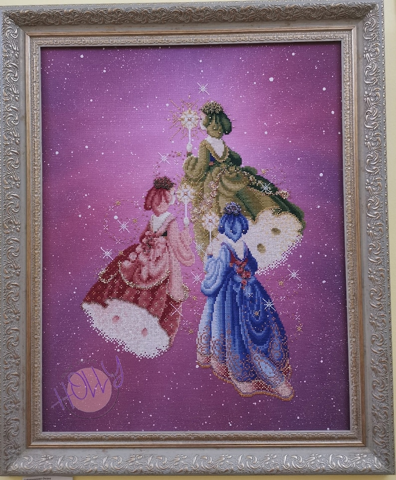 PDF + SAGA Digital Cross Stitch Pattern Firefly Fairies Angel Cross ...