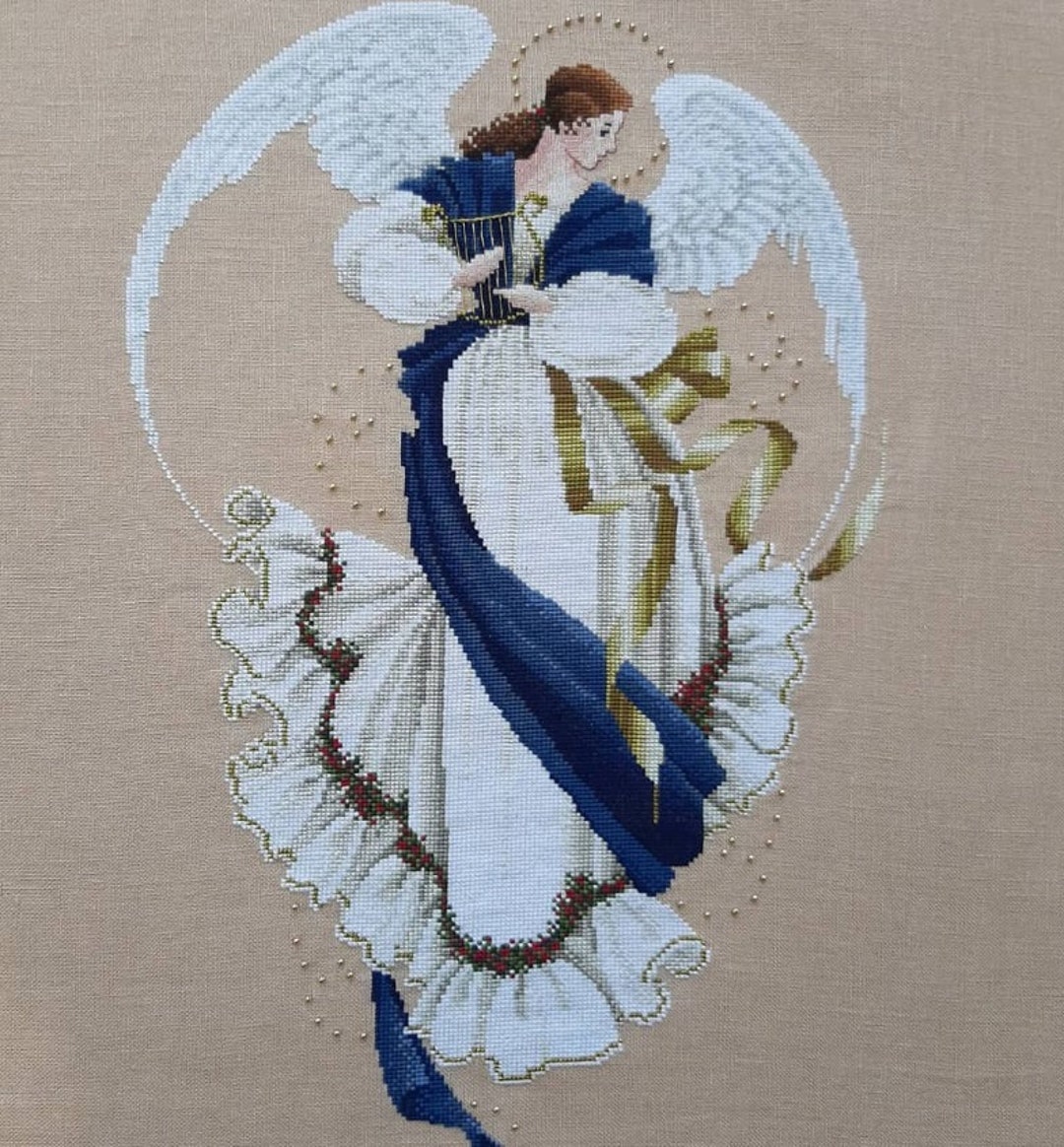PDF SAGA Digital Cross Stitch Pattern Angel of Hope Cross Stitch ...