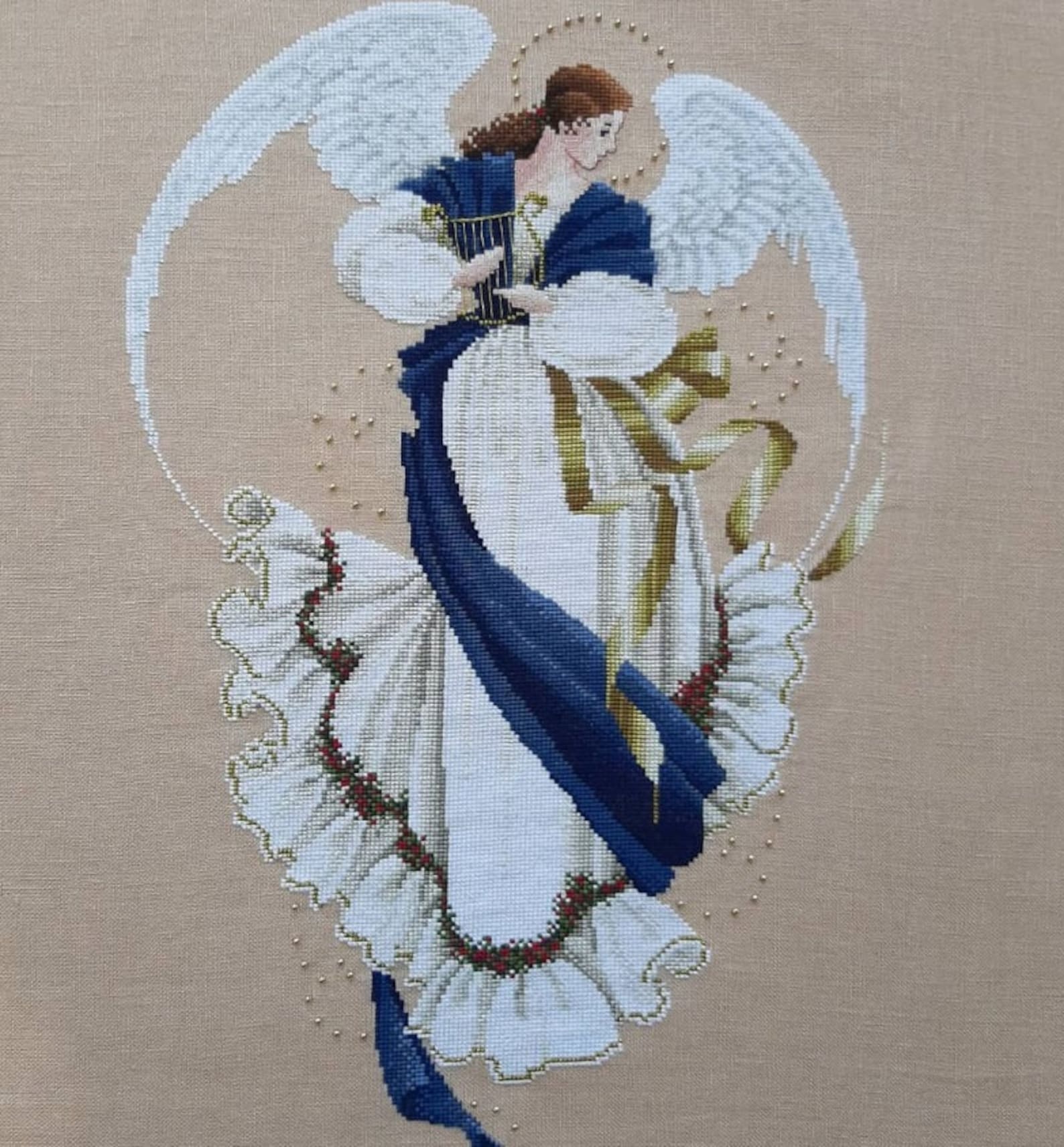 PDF + SAGA Digital Cross Stitch Pattern Angel of Hope Cross Stitch ...