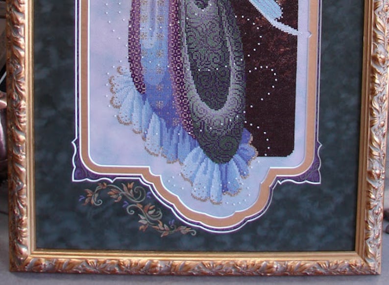 PDF + SAGA Digital Cross Stitch Pattern Fairy Grandmother Angel Cross ...