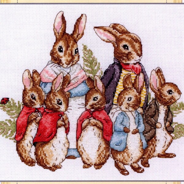 Beatrix Potter Cross Stitch - Etsy