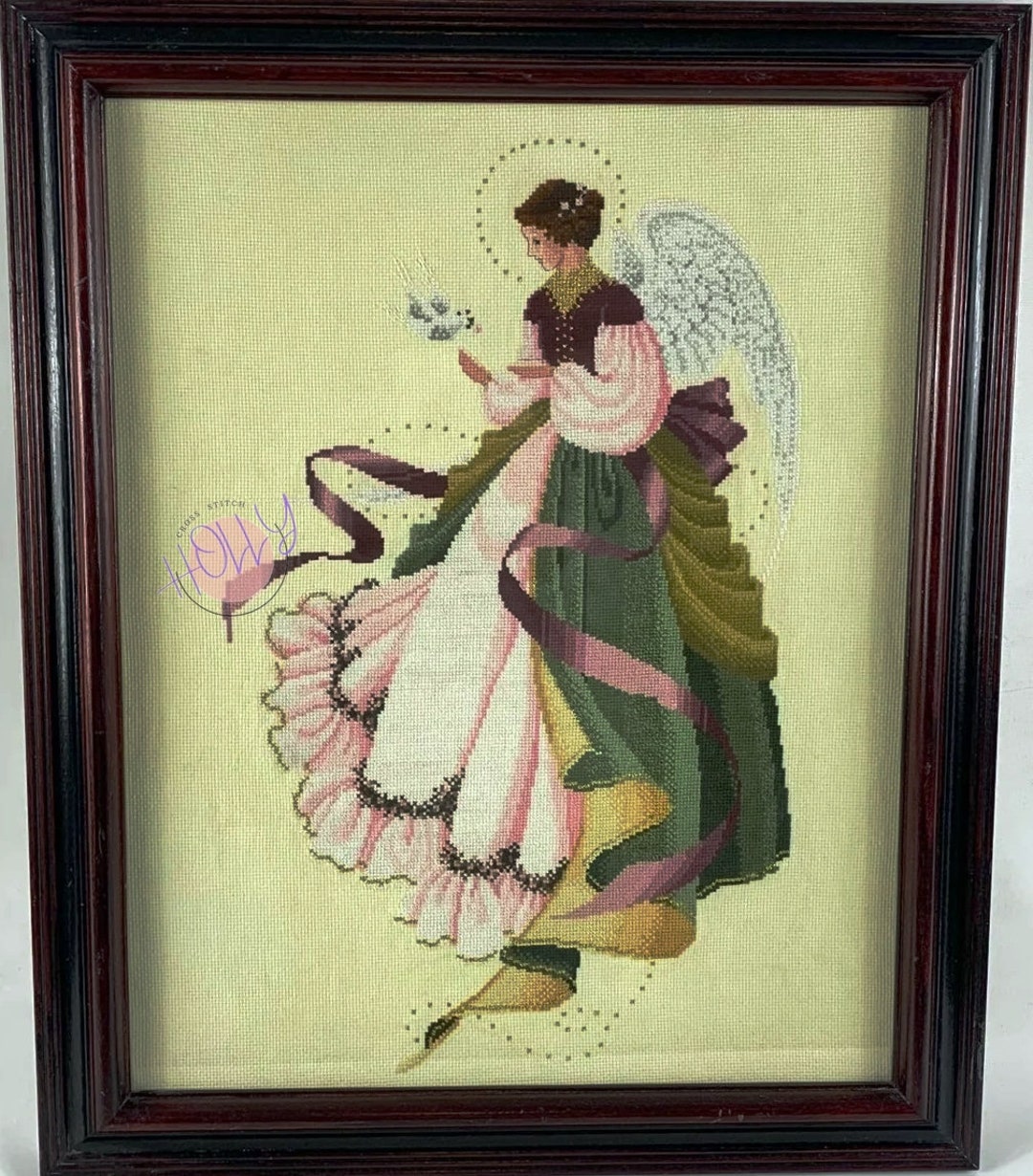 PDF + SAGA Digital Cross Stitch Pattern Angel of Grace Cross Stitch ...