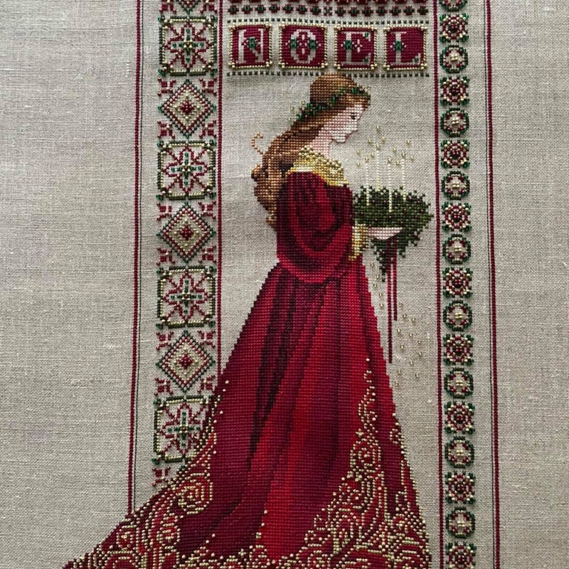 Celtic Lady Embroidery - Etsy