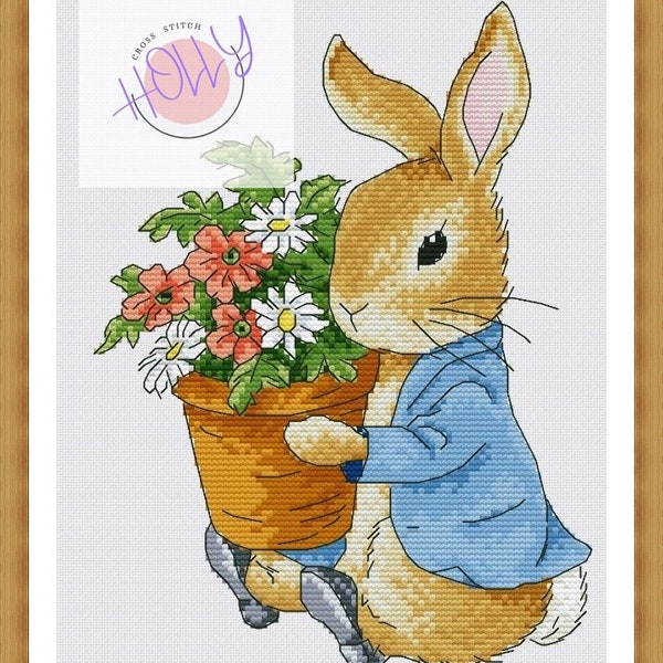 Beatrix Potter Cross Stitch Pattern - Etsy UK