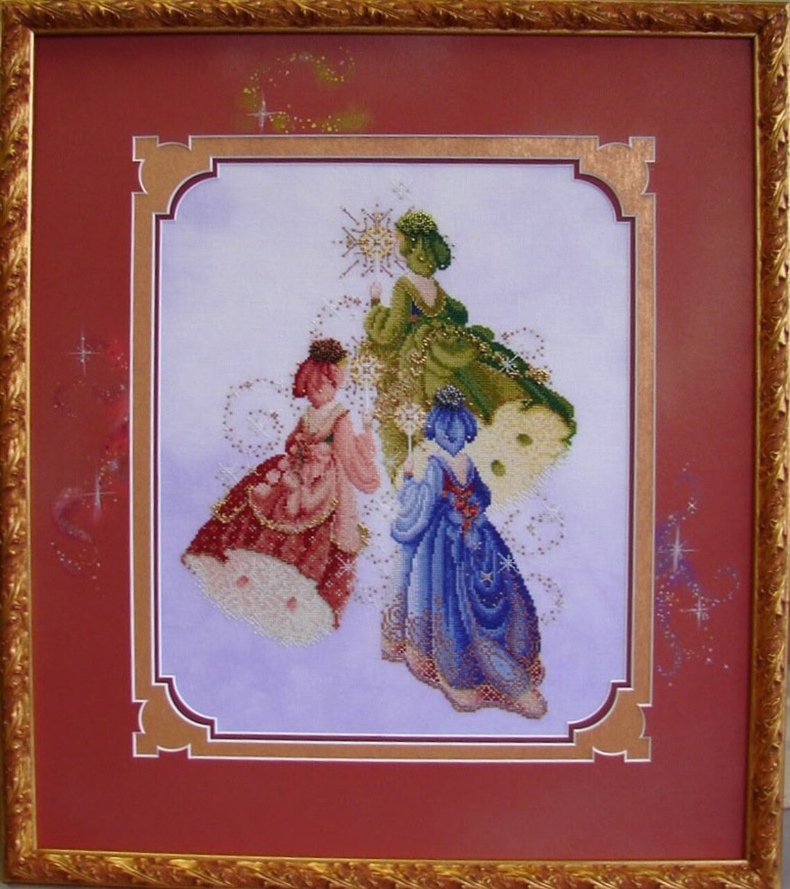 PDF SAGA Digital Cross Stitch Pattern Firefly Fairies Angel Cross ...