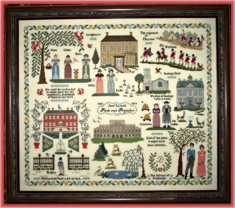 Cross Stitch Pattern Keeper Markup PDF + SAGA Pride and Prejudice ...