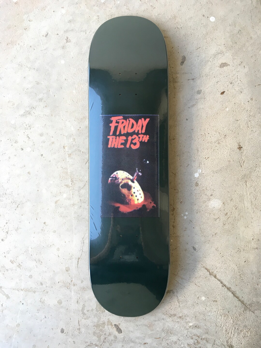 Custom Handprinted Skateboard Deck Horror - Etsy