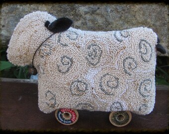 Farm Show Sheep Punch Needle Pattern PN509 Needlepunch - Etsy
