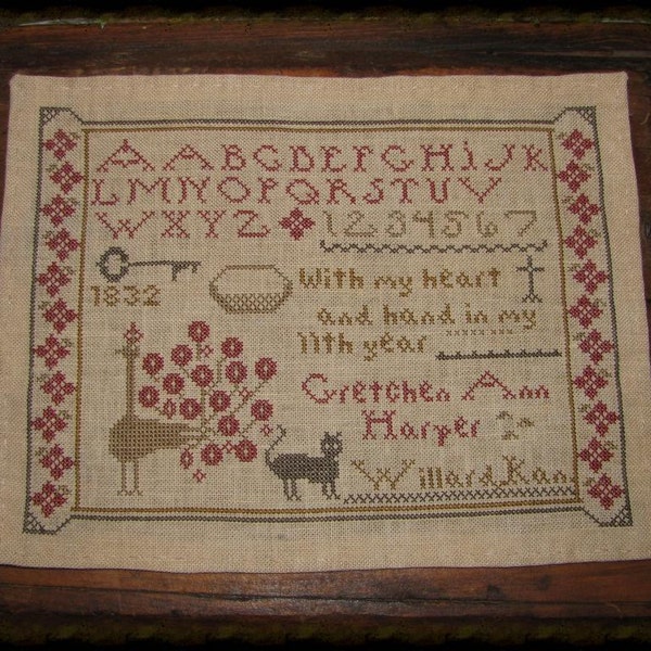 Primitive Sampler - Etsy