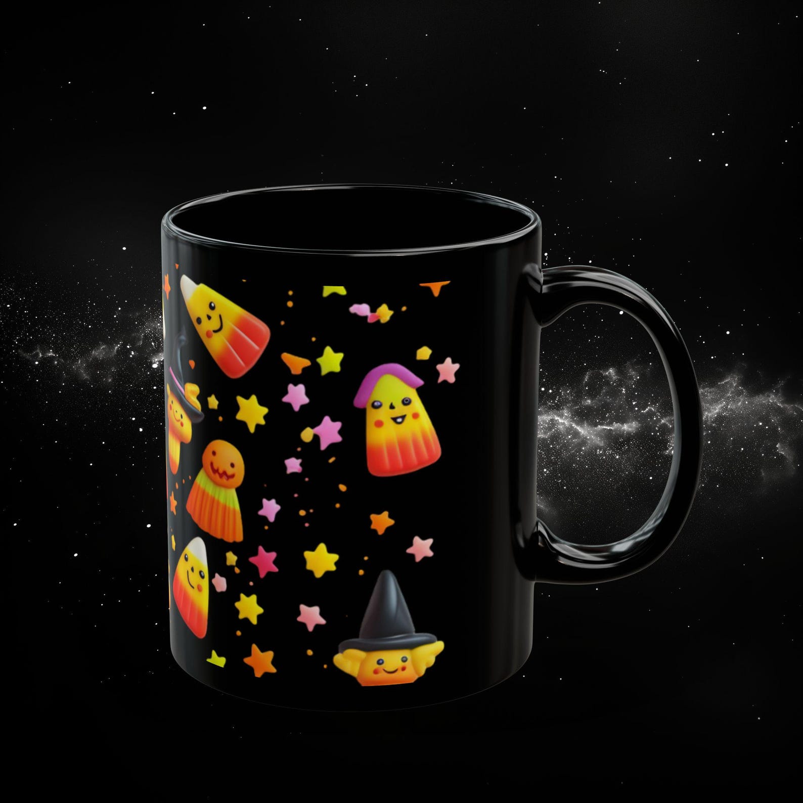 Candy Corn Bliss Mug With a Sweet, Whimsical Design, Perfect for ...