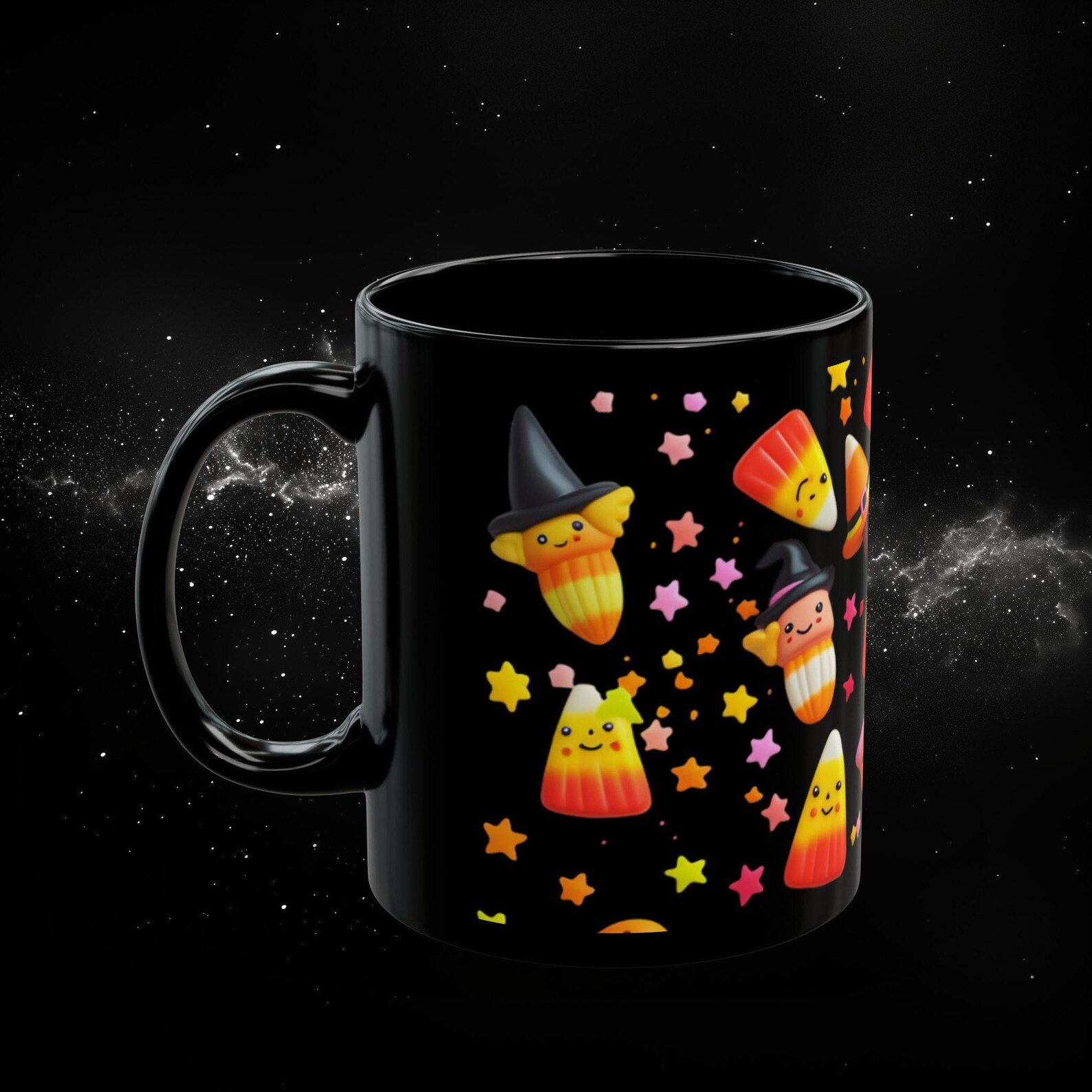 Candy Corn Bliss Mug With a Sweet, Whimsical Design, Perfect for ...