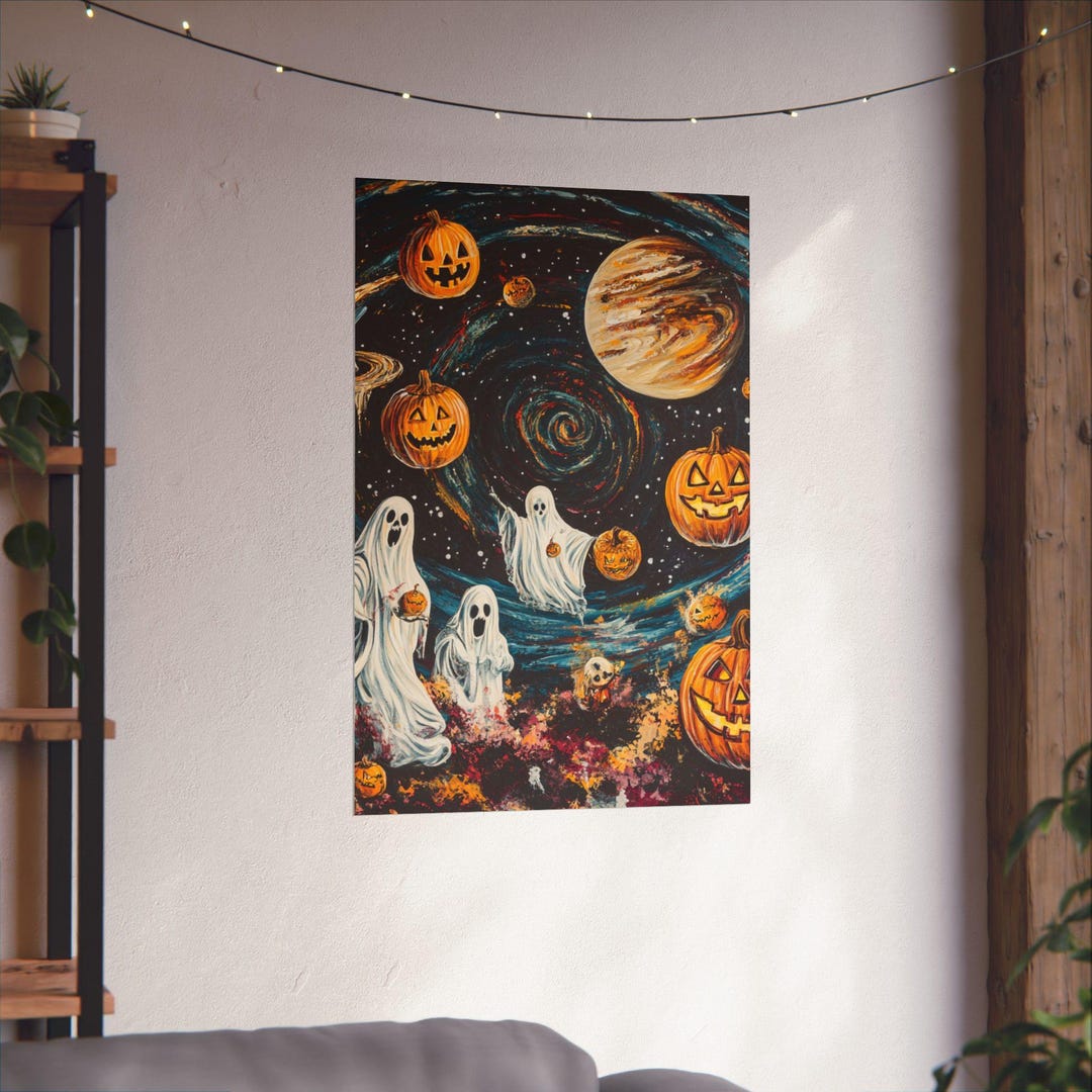Cosmic Hauntings Matte Poster - Etsy
