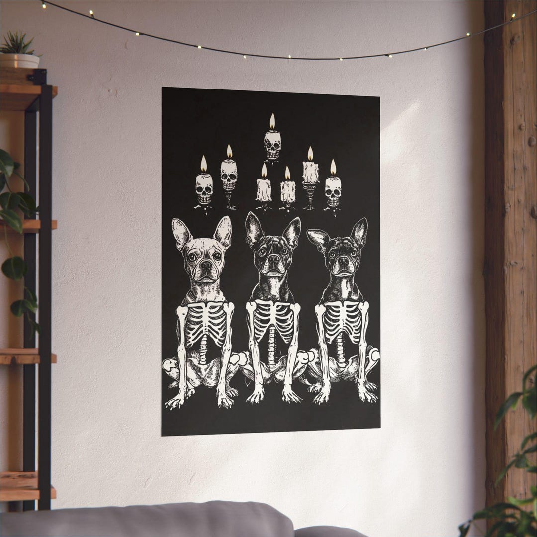 Haunted Hound Pals: Skeleton Dog Squad - Etsy