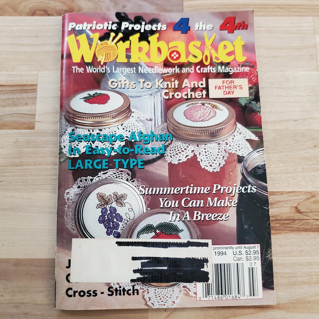 July 1994 Workbasket Magazine - Etsy