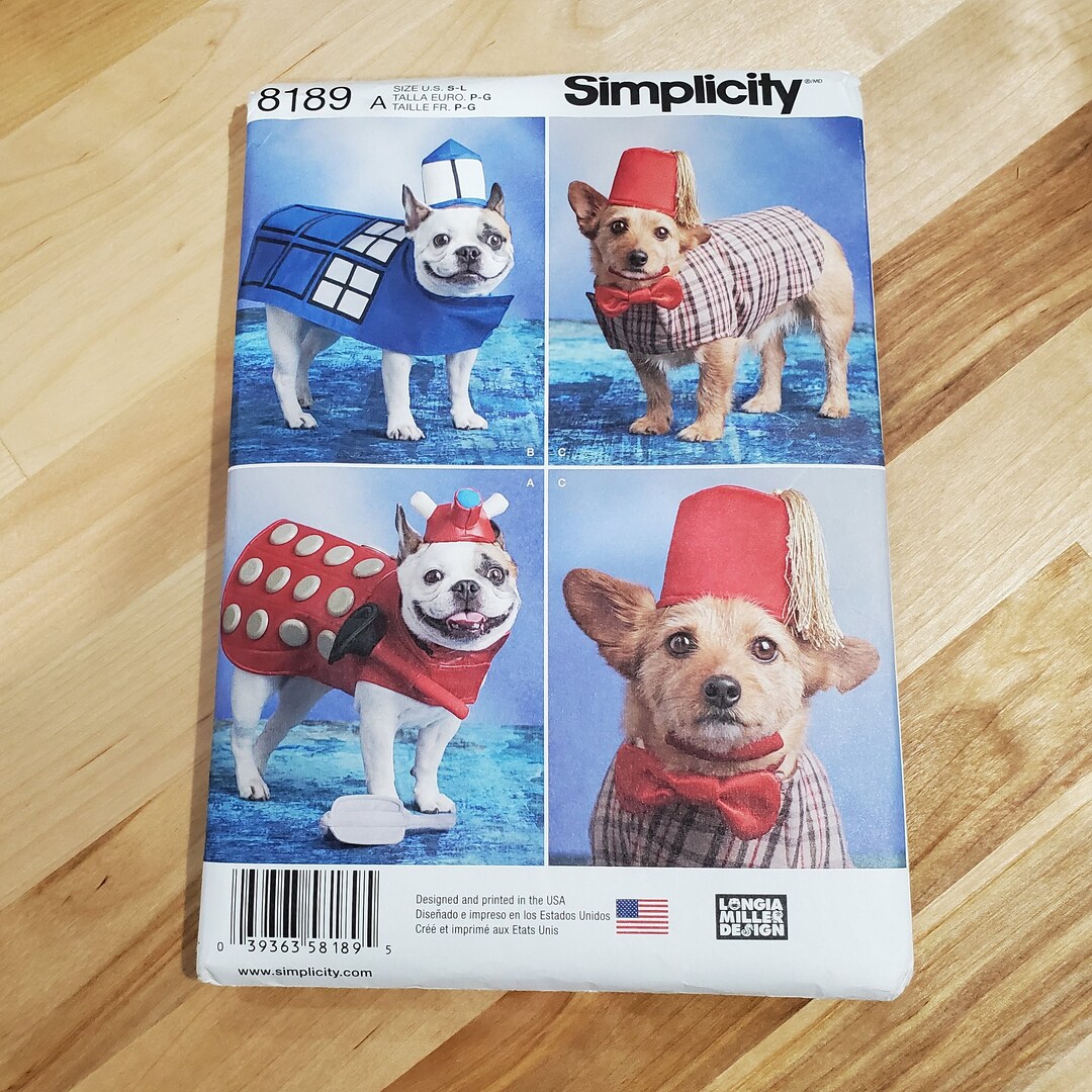 Simplicity 8189~ Size U.S. S-L ~ Uncut - Etsy