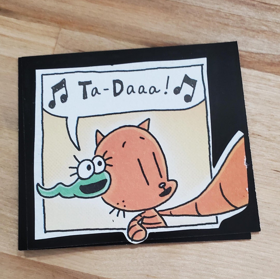 Ta-daaa! - Mini Ephemera Art - Etsy