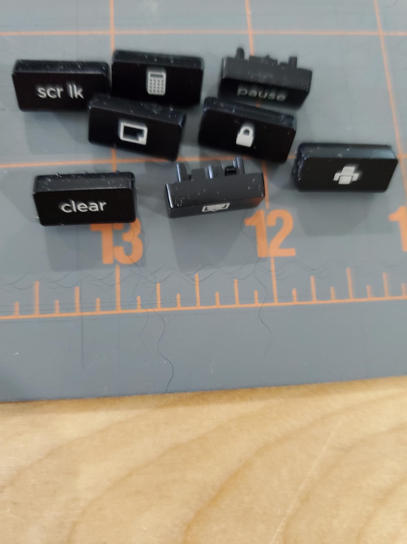 Keyboard Keys- Recycled. for CRAFT USE ONLY - Etsy