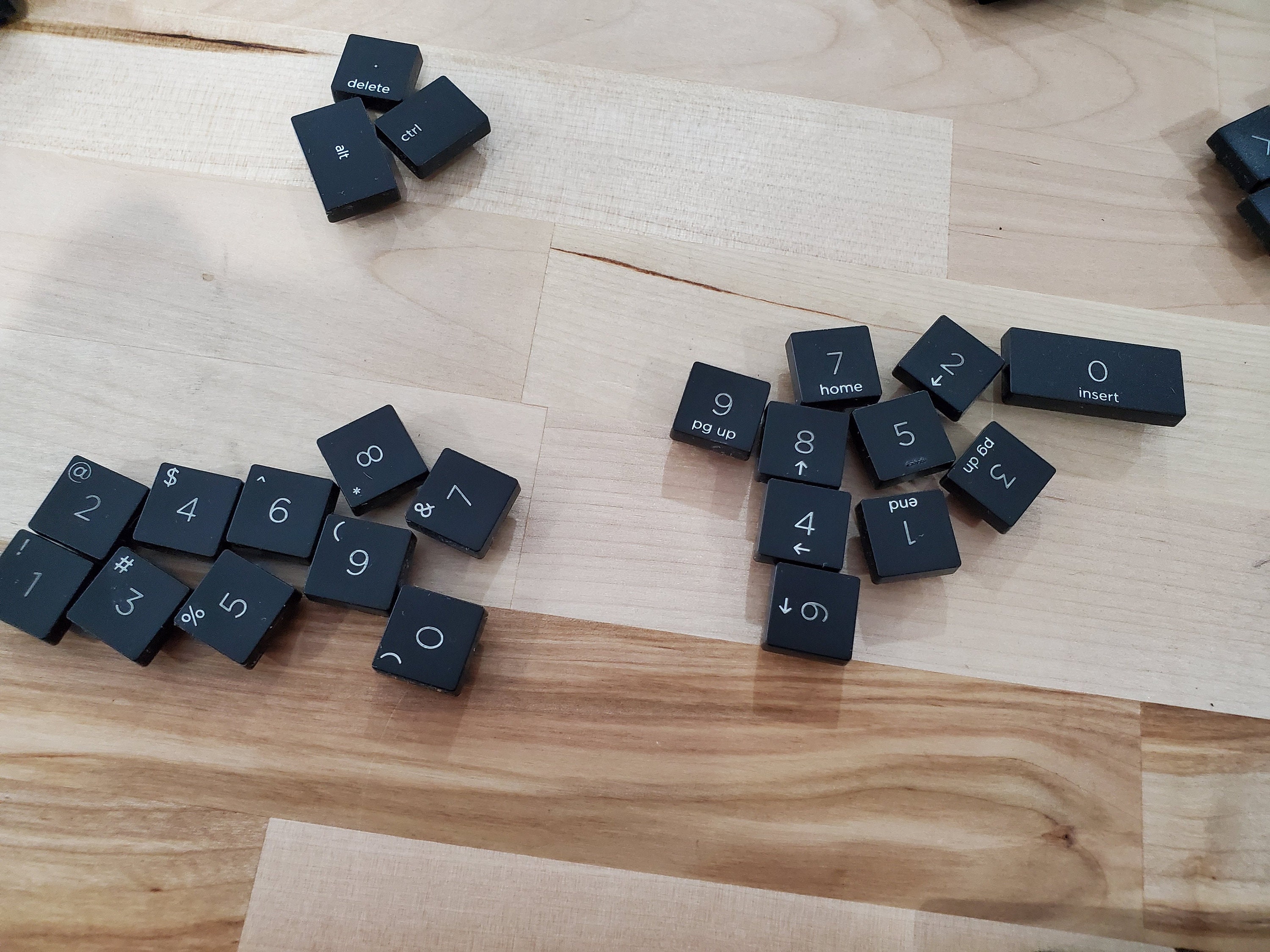 Keyboard Keys- Recycled. for CRAFT USE ONLY - Etsy