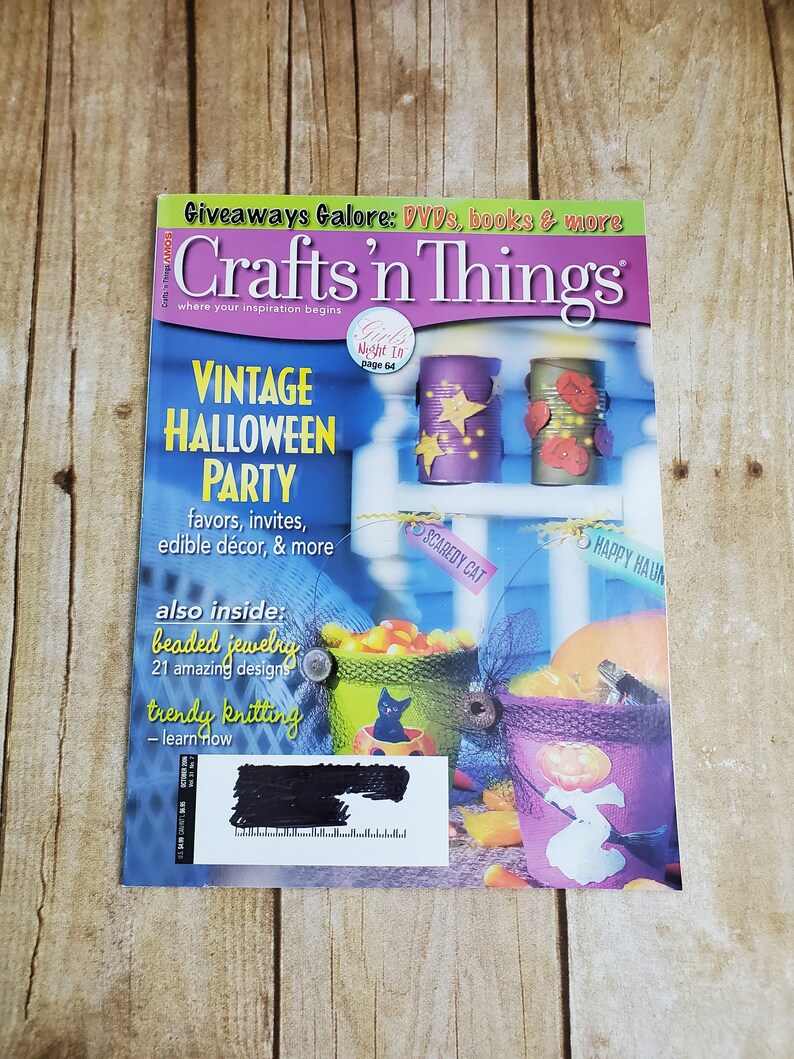 Craft N Things Magazine October 2006 - Etsy