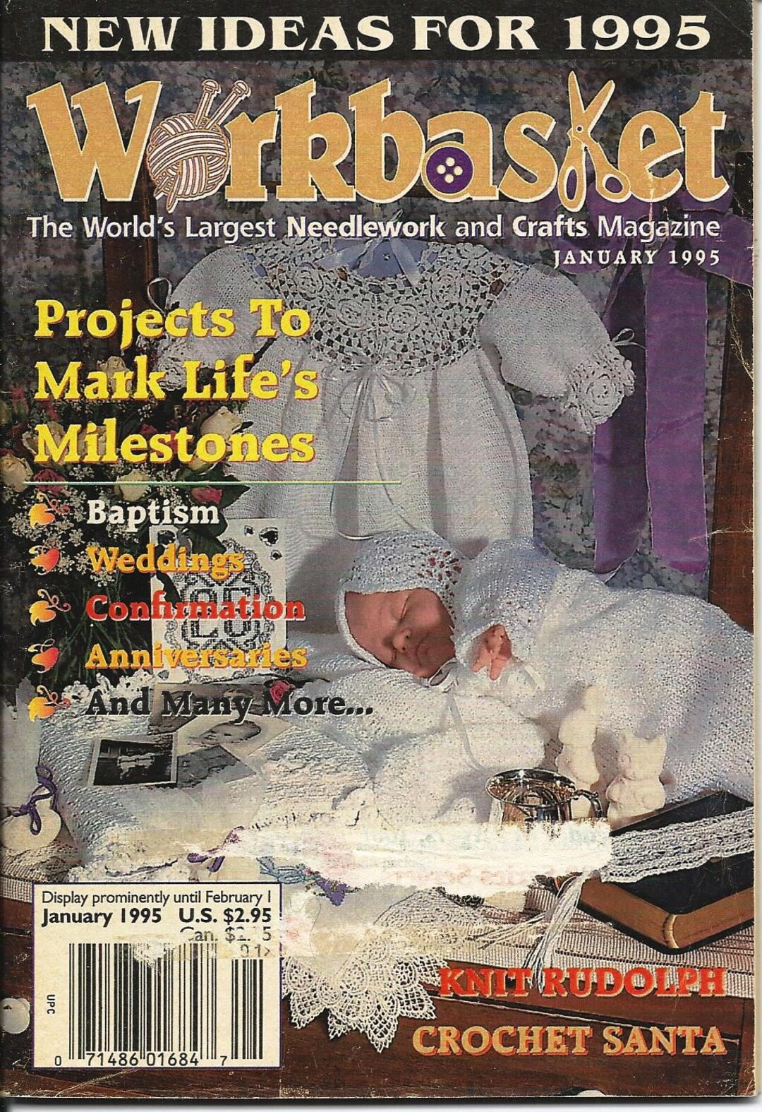 January 1995 Workbasket Magazine - Etsy