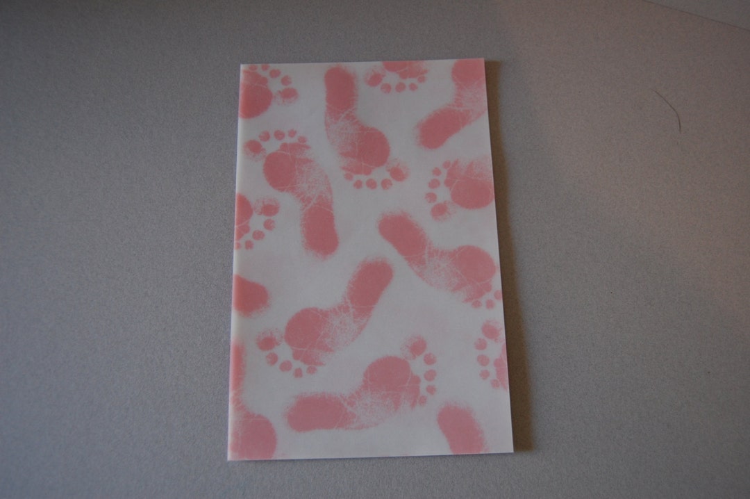 Pink Baby Feet Velium Sheets - Etsy
