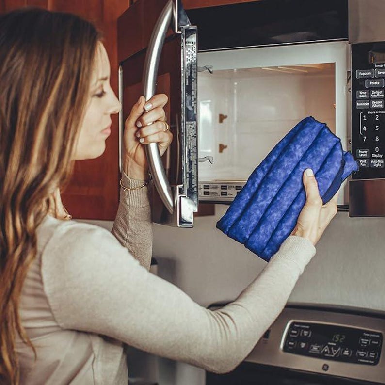 Kozy Collar Hot & Cold Face and Sinus Therapy Pillow - Scented or Non ...