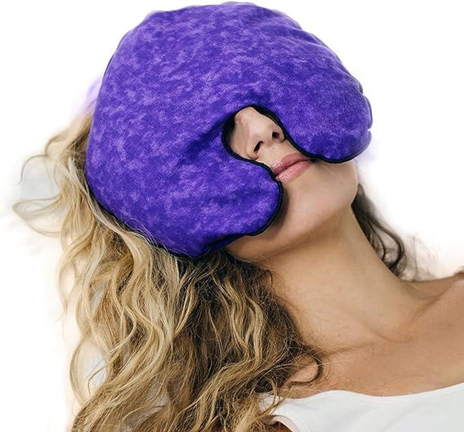 Kozy Collar Hot & Cold Face and Sinus Therapy Pillow - Scented or Non ...