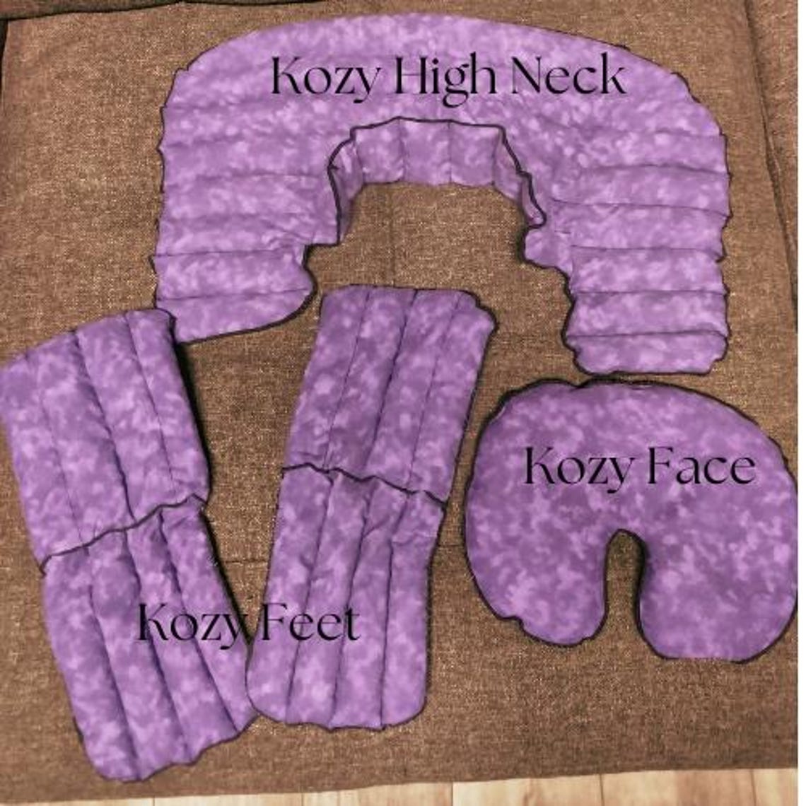 Kozy Collar High Neck Gift Set - Kozy Collar Shoulder Wrap, Kozy Feet ...