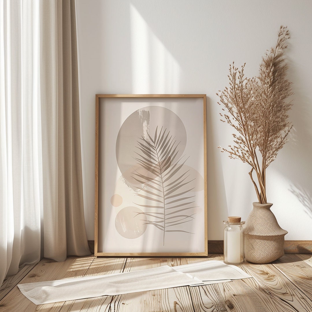 Neutral Wall Prints, Botanical Wall Prints, Plant Wall Art, Botanical ...