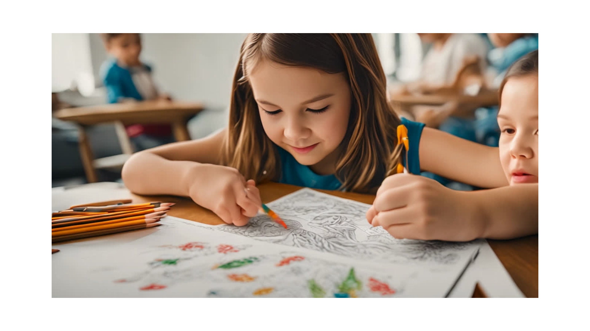 Kids Coloring Pages Fun and Easy Designs for Hours of Coloring Fun. 24 ...