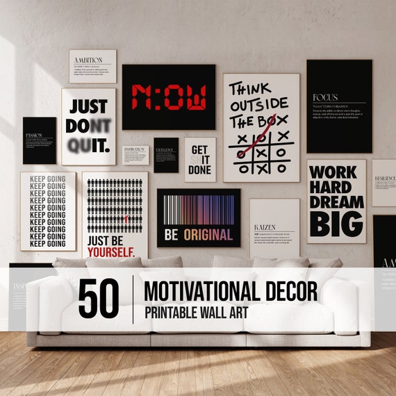 Affiches Inspirantes Originales